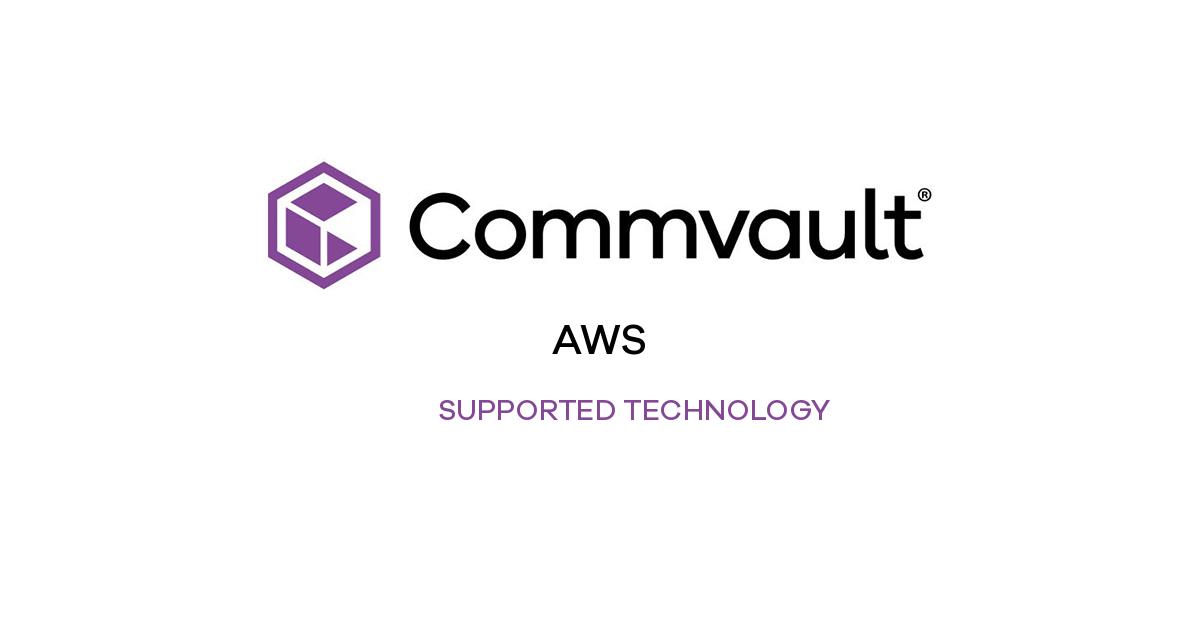 AWS Workload Cyber Resilience | Commvault
