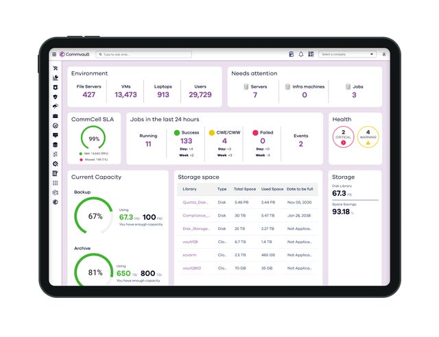 Backup & Recovery | Commvault